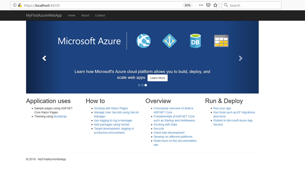 Create And Deploy Your First Net Core App In Azure App Service